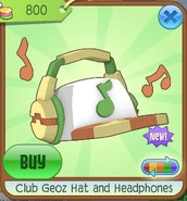 Club Geoz Hat and Headphones | Animal Jam Classic Wiki | Fandom