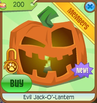 Evil Jack-O'-Lantern | Animal Jam Classic Wiki | Fandom