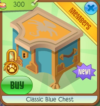 Classic Blue Chest | Animal Jam Classic Wiki | Fandom