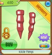 Icicle Fangs | Animal Jam Classic Wiki | Fandom