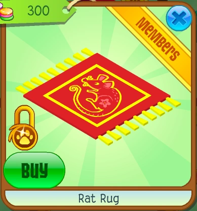 Rat Rug | Animal Jam Classic Wiki | Fandom
