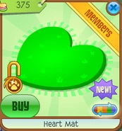 Heart Mat | Animal Jam Classic Wiki | Fandom