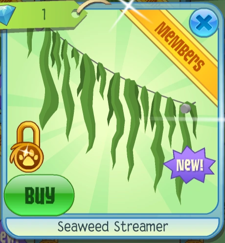 Seaweed Streamer | Animal Jam Classic Wiki | Fandom
