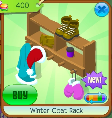 Winter Coat Rack | Animal Jam Classic Wiki | Fandom