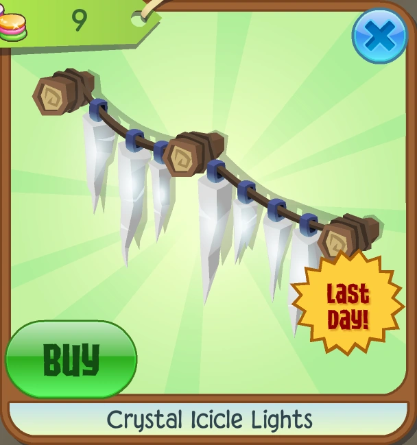 Crystal Icicle Lights (Non-Member) | Animal Jam Classic Wiki | Fandom