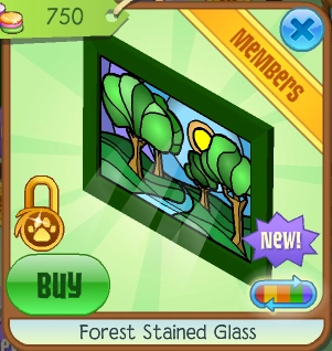 Forest Stained Glass | Animal Jam Classic Wiki | Fandom