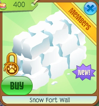 Snow Fort Wall | Animal Jam Classic Wiki | Fandom