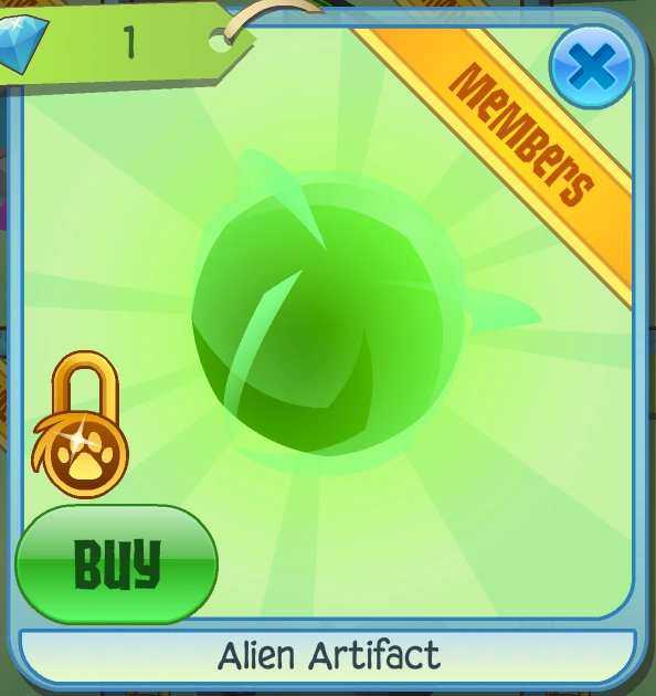 Alien Artifact | Animal Jam Classic Wiki | Fandom