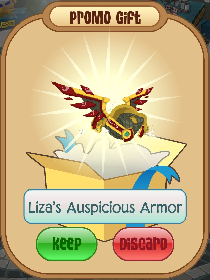 Liza's Auspicious Armor | Animal Jam Classic Wiki | Fandom