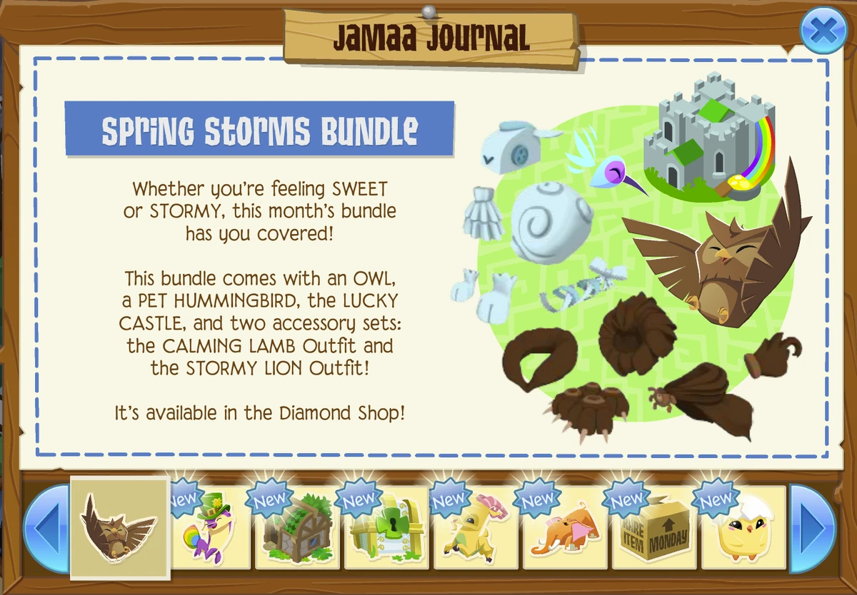 Spring Storms Bundle | Animal Jam Classic Wiki | Fandom