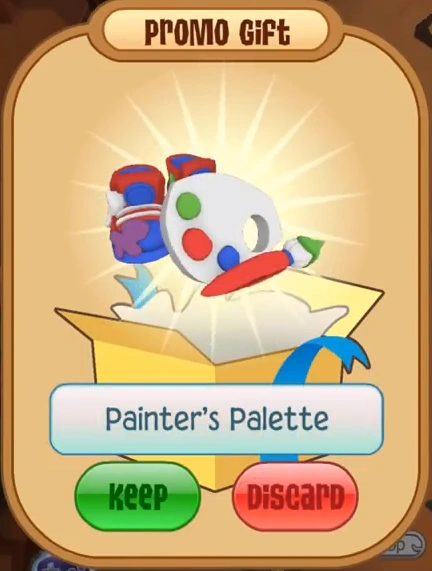 Painter's Palette (Clothing Item) | Animal Jam Classic Wiki | Fandom