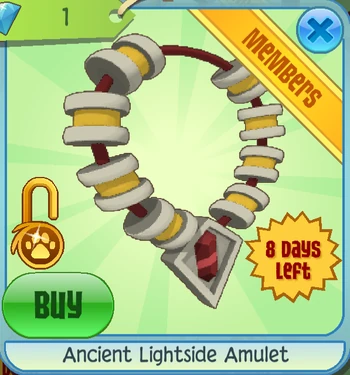 Ancient Lightside Amulet | Animal Jam Classic Wiki | Fandom