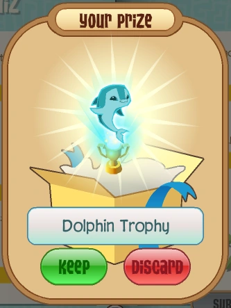 Dolphin Trophy | Animal Jam Classic Wiki | Fandom