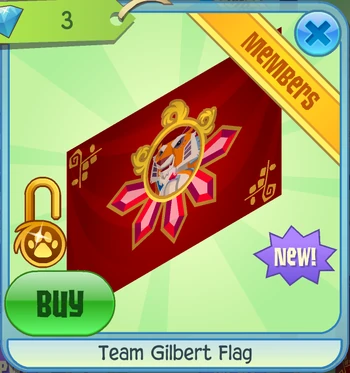 Team Gilbert Flag | Animal Jam Classic Wiki | Fandom