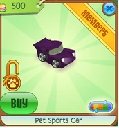 Pet Sports Car | Animal Jam Classic Wiki | Fandom