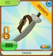 Sword | Animal Jam Classic Wiki | Fandom
