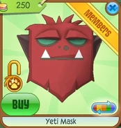 Yeti Mask | Animal Jam Classic Wiki | Fandom