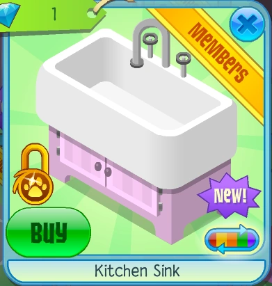Kitchen Sink | Animal Jam Classic Wiki | Fandom
