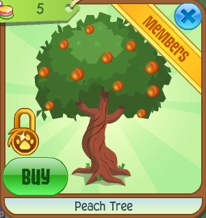 Peach Tree | Animal Jam Classic Wiki | Fandom
