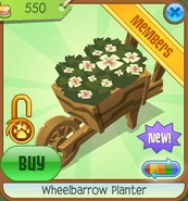 Wheelbarrow Planter | Animal Jam Classic Wiki | Fandom