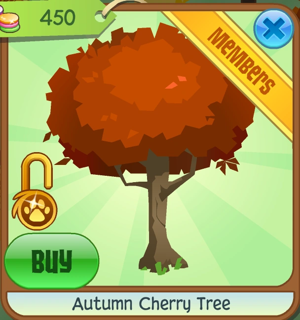 Autumn Cherry Tree | Animal Jam Classic Wiki | Fandom