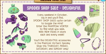 Spooky Shop Sale | Animal Jam Classic Wiki | Fandom