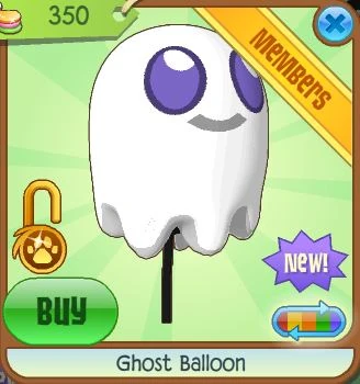 Ghost Balloon | Animal Jam Classic Wiki | Fandom