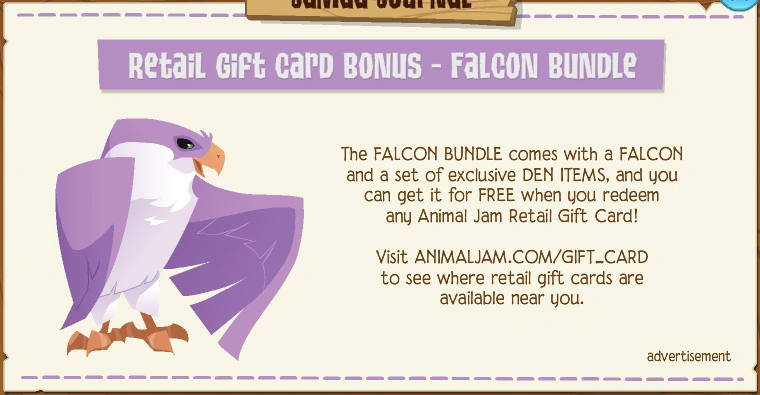 Falcon Bundle | Animal Jam Classic Wiki | Fandom