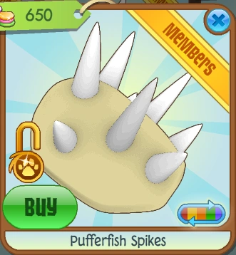 Pufferfish Spikes | Animal Jam Classic Wiki | Fandom