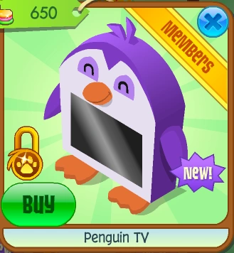 Penguin TV | Animal Jam Classic Wiki | Fandom