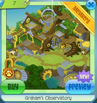 Graham's Observatory | Animal Jam Classic Wiki | Fandom
