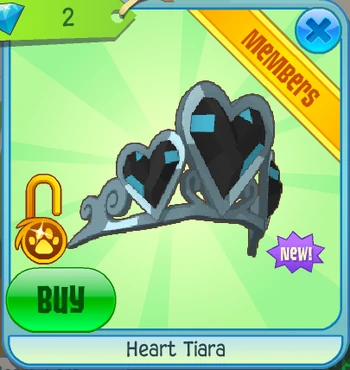 Heart Tiara | Animal Jam Classic Wiki | Fandom