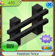 Pixelated Fence | Animal Jam Classic Wiki | Fandom