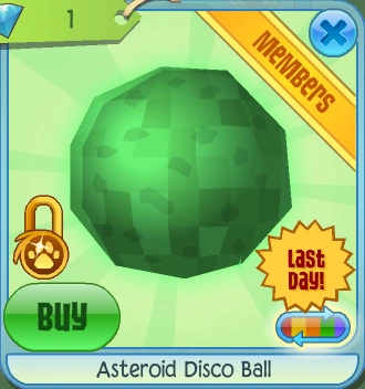 Asteroid Disco Ball | Animal Jam Classic Wiki | Fandom