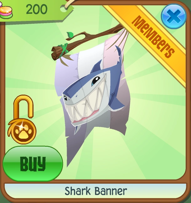 Shark Banner | Animal Jam Classic Wiki | Fandom