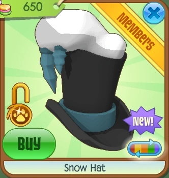Snow Hat | Animal Jam Classic Wiki | Fandom