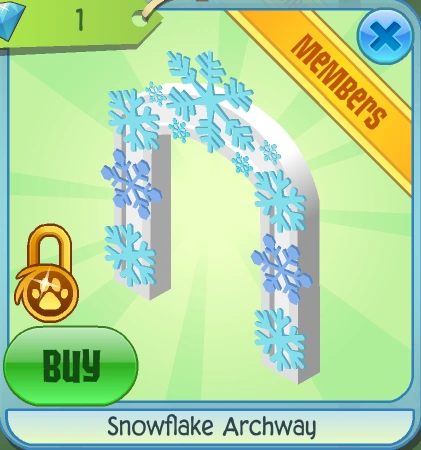 Snowflake Archway | Animal Jam Classic Wiki | Fandom