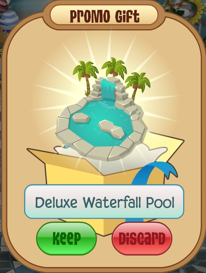 Deluxe Waterfall Pool | Animal Jam Classic Wiki | Fandom