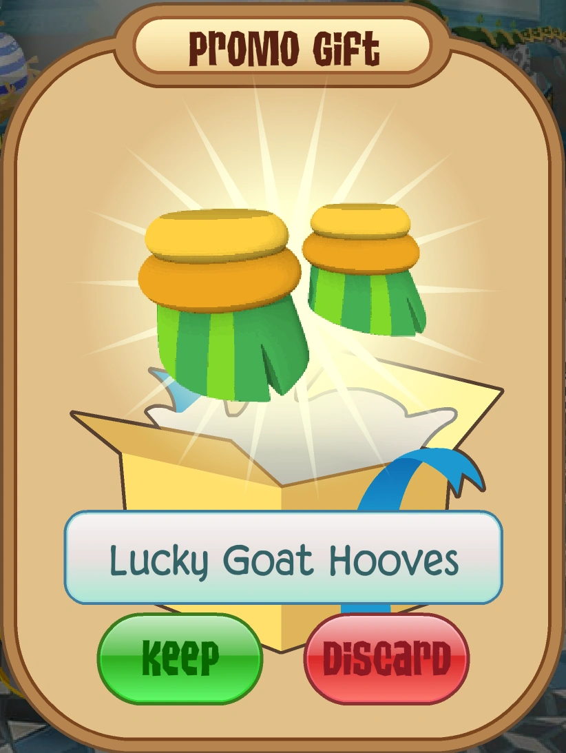 Lucky Goat Hooves | Animal Jam Classic Wiki | Fandom