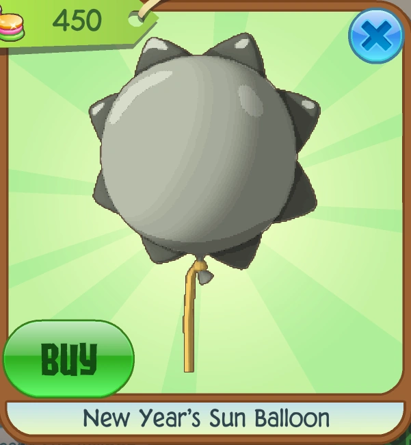 New Year's Sun Balloon | Animal Jam Classic Wiki | Fandom