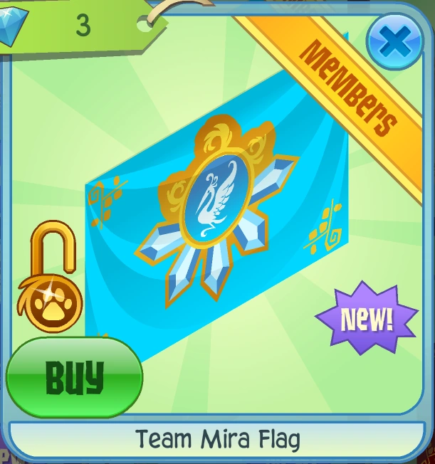 Team Mira Flag | Animal Jam Classic Wiki | Fandom