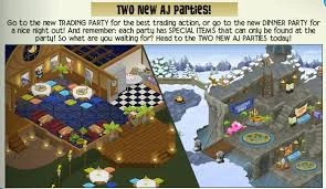 Dinner Party | Animal Jam Classic Wiki | Fandom
