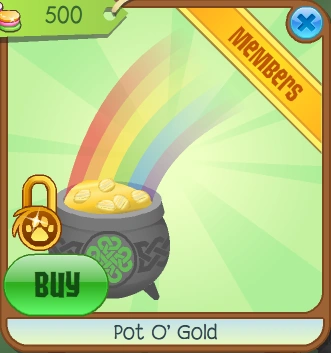 Pot O' Gold | Animal Jam Classic Wiki | Fandom