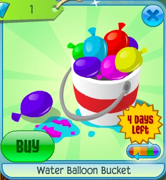 Water Balloon Bucket | Animal Jam Classic Wiki | Fandom