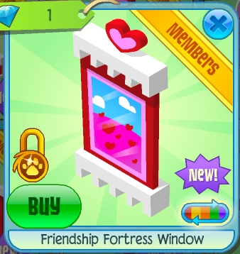 Friendship Fortress Window | Animal Jam Classic Wiki | Fandom