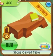 Stone Carved Table | Animal Jam Classic Wiki | Fandom