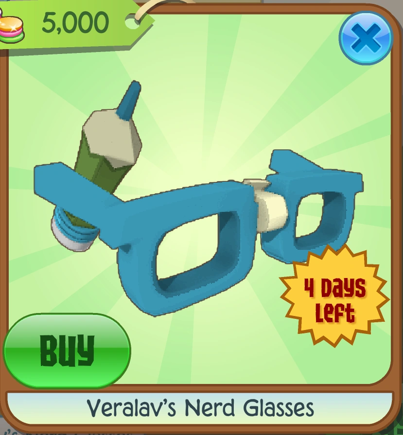 Veralav's Nerd Glasses | Animal Jam Classic Wiki | Fandom