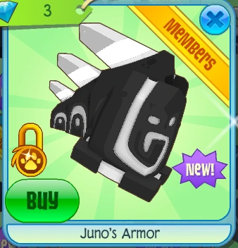 Juno's Armor | Animal Jam Classic Wiki | Fandom