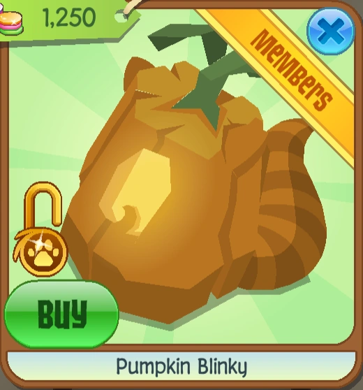 Pumpkin Blinky | Animal Jam Classic Wiki | Fandom