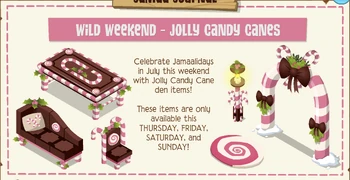 Jolly Candy Canes | Animal Jam Classic Wiki | Fandom